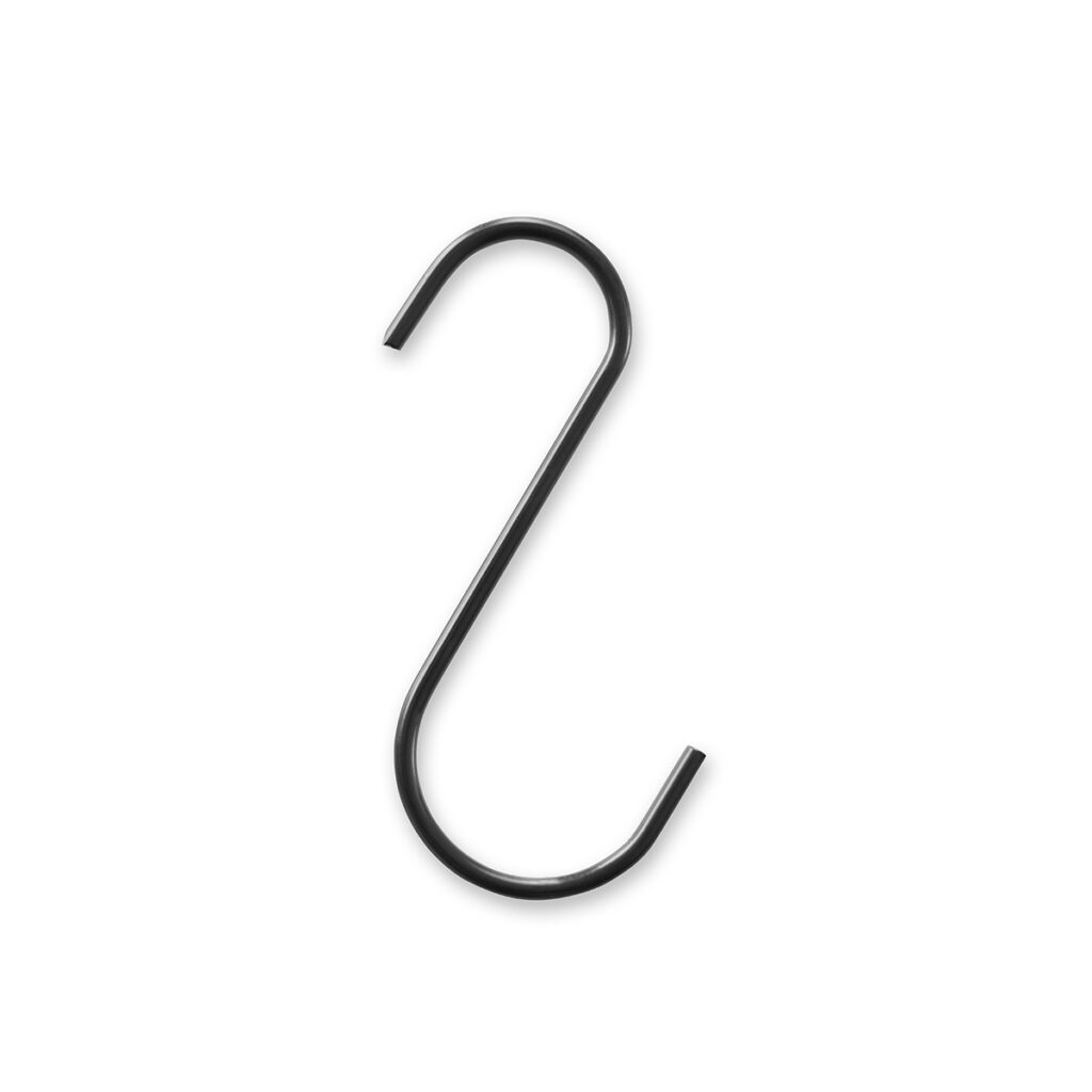 S-krog i messing 8,5 cm - Messing krog - MOUD Home