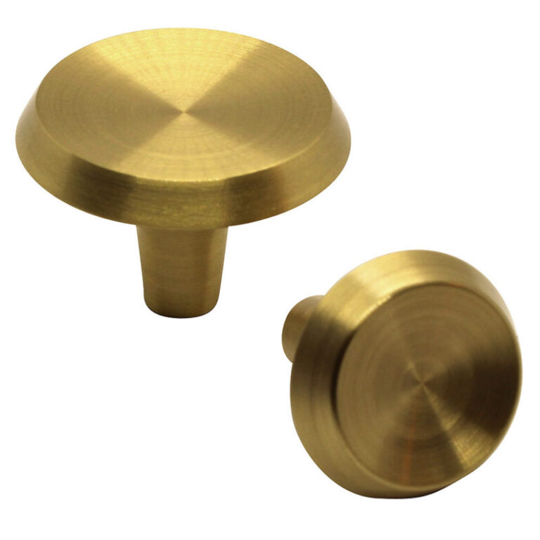 Pin messing knage – Ø3,5 cm - runde messing greb - MOUD Home