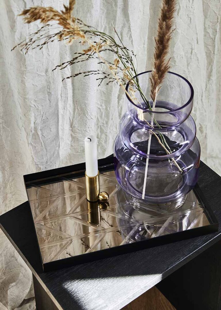CURVE vase lys lilla 26 cm | MOUD Home